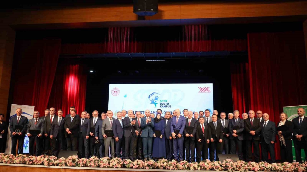 BEUN, Spor Dostu Kampüs Ödül Töreni’nde Türkiye 4’üncüsü oldu ...
